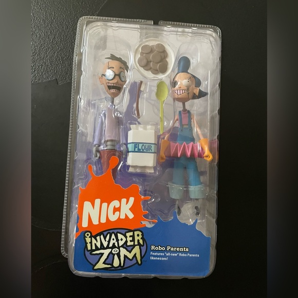 Toys | Nick Invader Zim Robo Parent Action Figures | Poshmark